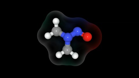 Structure Nnitrosodimethylamine Dimethylnitrosamine Ndma Dmn This Stock ...