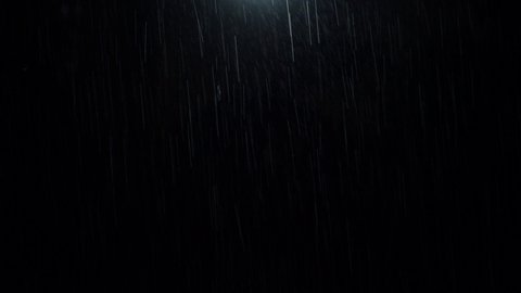 Night Rain 4k Loop Rain Drops Stock Footage Video (100% Royalty-free ...