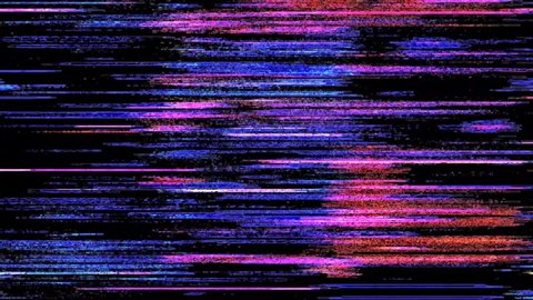 Broken Screen Animation Video Lines No Stock Footage Video (100% ...