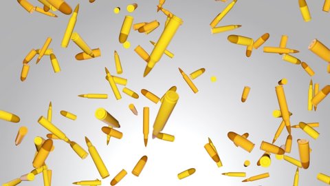 Sniper Bullets Falling Flying Slow Motion Stock Footage Video (100% ...