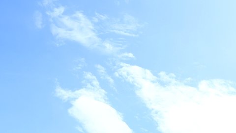 4k Time Lapse Clear Blue Sky Stock Footage Video (100% Royalty-free ...