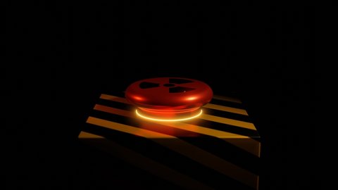 Nuclear Weapon Button 3d Rendering Animation Stock Footage Video (100% ...
