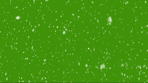Winter Snow Falling Snow Animation Loop Stock Footage Video (100% ...