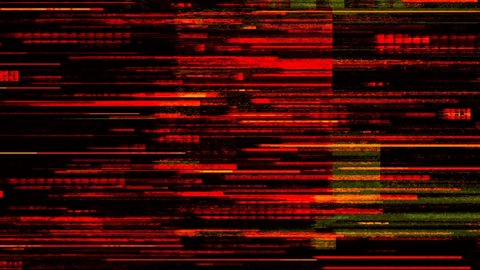 Broken Screen Animation Video Lines No Stock Footage Video (100% ...