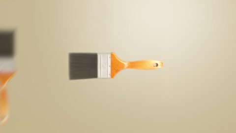 Isolated Paintbrush Motion Series 4k Stock Footage Video (100% Royalty ...