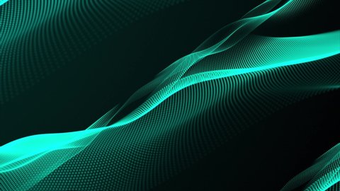 Animated Light Blue Color Wavy Pattern Stock Footage Video (100% ...