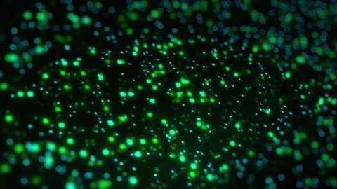 Abstract Green Technology Background Animated Digital Stock Footage ...