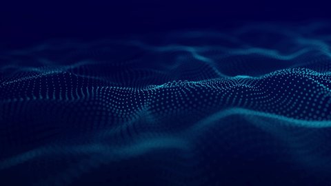 Abstract Animated Futuristic Background Big Data Stock Footage Video (100% Royalty-free ...