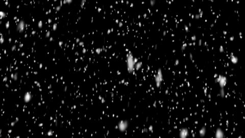 Winter Snow Falling Snow Animation Loop Stock Footage Video (100% ...