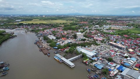 Kuala Kedah Malaysia September 24 2022 Stock Footage Video (100% ...