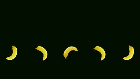 Animated Background Banana Texture Stock Footage Video (100% Royalty ...