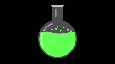 Looped Animation On Which Shown Laboratory Stock Footage Video (100% ...