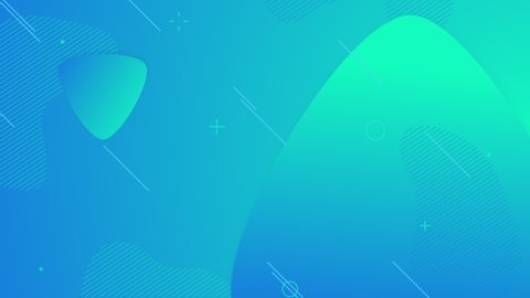 Animated Gradient Backgrounds Large Geometric Shapes Stock Footage