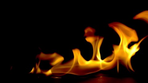 4k Burning Power Flame Flames Burning Stock Footage Video (100% Royalty ...