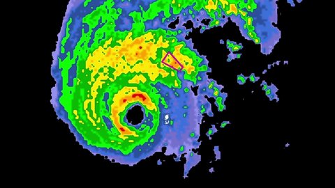 Tropical Cyclone Major Hurricane Ian On Stock Footage Video (100% ...