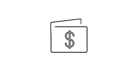 Ewallet Icon Animation Hd Animated Icon Stock Footage Video (100% ...