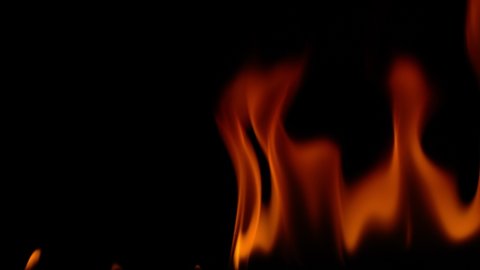 4k Burning Power Flame Flames Burning Stock Footage Video (100% Royalty ...