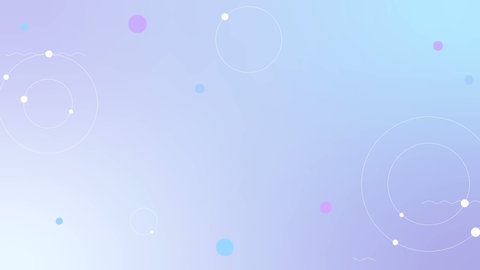 Abstract Geometric Shapes Looped Animation Cartoon Stock Footage Video ...