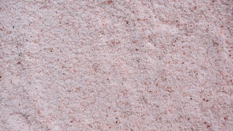 Raw Dry Pink Rock Salt Powder Stock Footage Video (100% Royalty-free ...