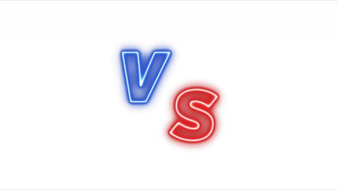 Versus Screen Futuristic Fashion 3d Animation Stock Footage Video (100% ...