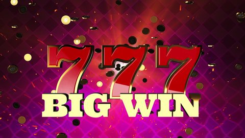 3d Jackpot Explosive Animation Big Win Stock Footage Video (100% ...