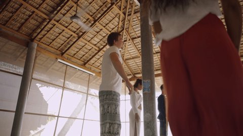 Group People Shake Their Body Release Stock Footage Video (100% Royalty ...