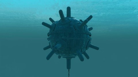 60 Ocean Explosion Underwater Mine Stock Video Footage - 4K and HD ...