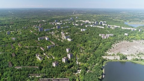 Pripyat Chernobyl Ukraine View Abandoned City Stock Footage Video (100% ...