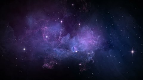 Seamlessly Loopable Animation Spinning Cosmic Nebula Stock Footage ...