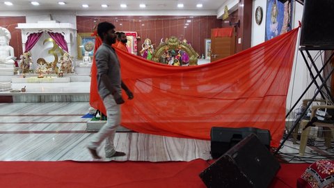 Tirupati India 19th August 2022 Panditji Stock Footage Video (100% ...