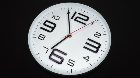 7 Days Go Countdown Timer Clock Stock Footage Video (100% Royalty-free ...