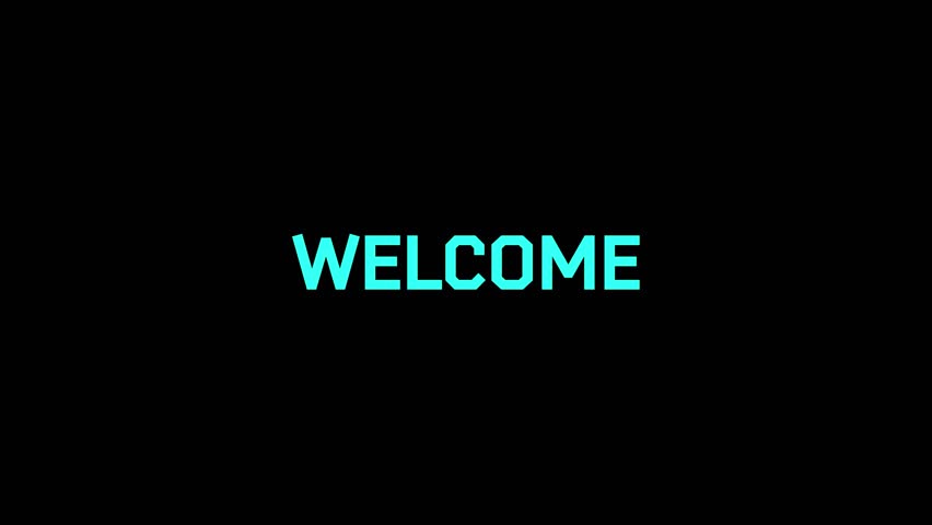 Welcome Animation
