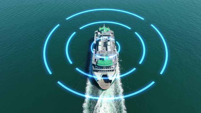 Autonomous Ship Stock Footage ~ Royalty Free Stock Videos | Pond5