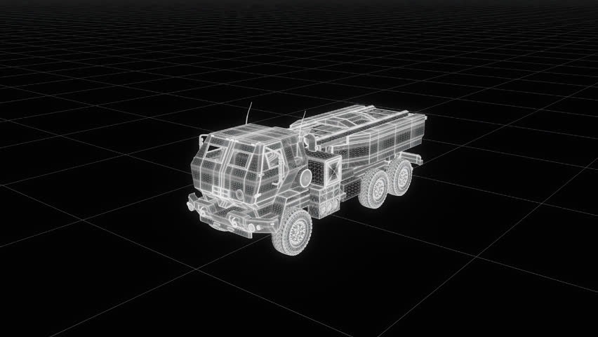 3D Wireframe Stock Footage ~ Royalty Free Stock Videos | Pond5