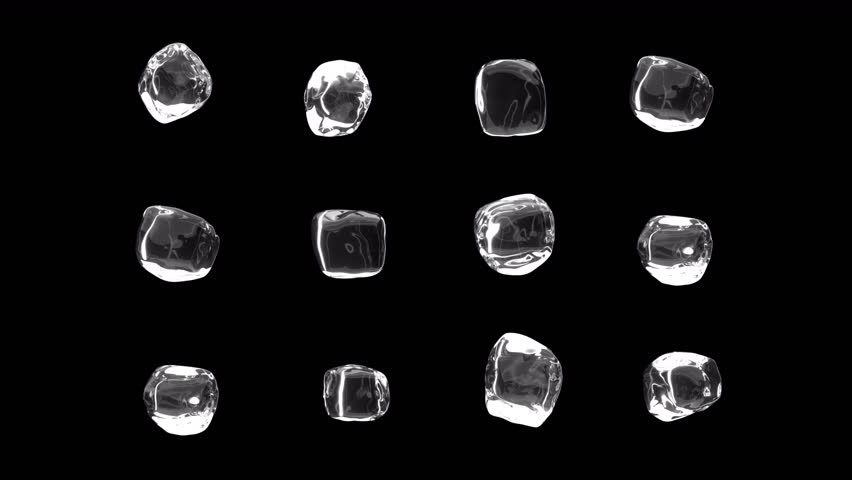 Ice Cubes Stock Video Footage | Royalty Free Ice Cubes Videos | Pond5