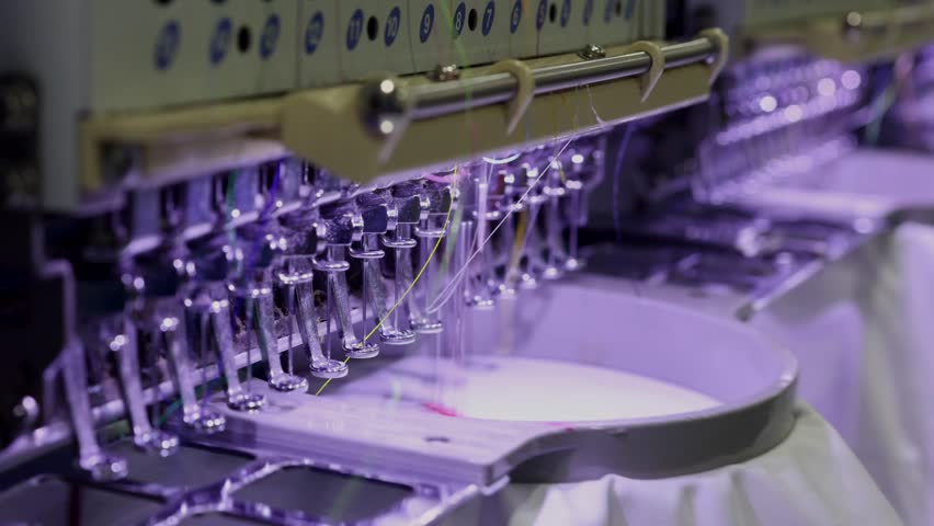 Embroidery Machine Videos: 4K and HD Video Clips