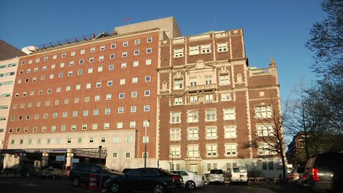 Hospital Building Exterior Stock Footage Video (100% Royalty-free ...