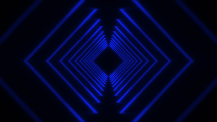 Animation of Triangle Arrow. Animation of arrows sign on black and ...