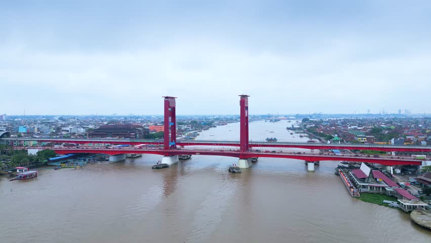 37 Jembatan Ampera Stock Video Footage - 4K and HD Video Clips ...