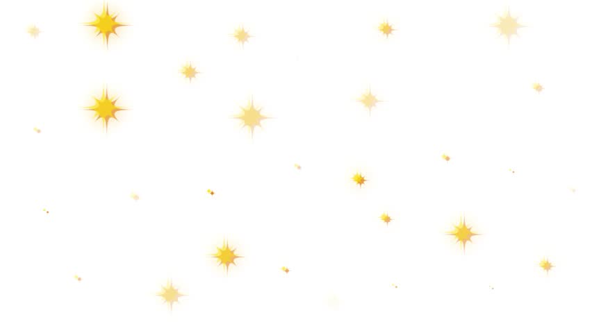 Space background with animated shiny multicolored stars on a black ...