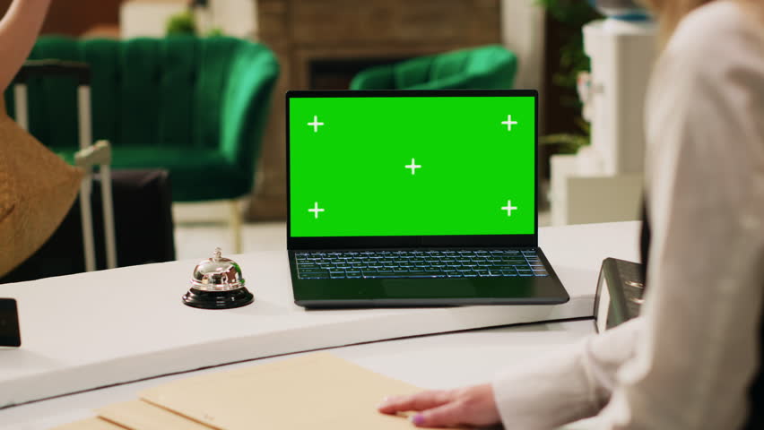 Hotel Reception Desk Stock Video Footage | Royalty Free Hotel Reception ...