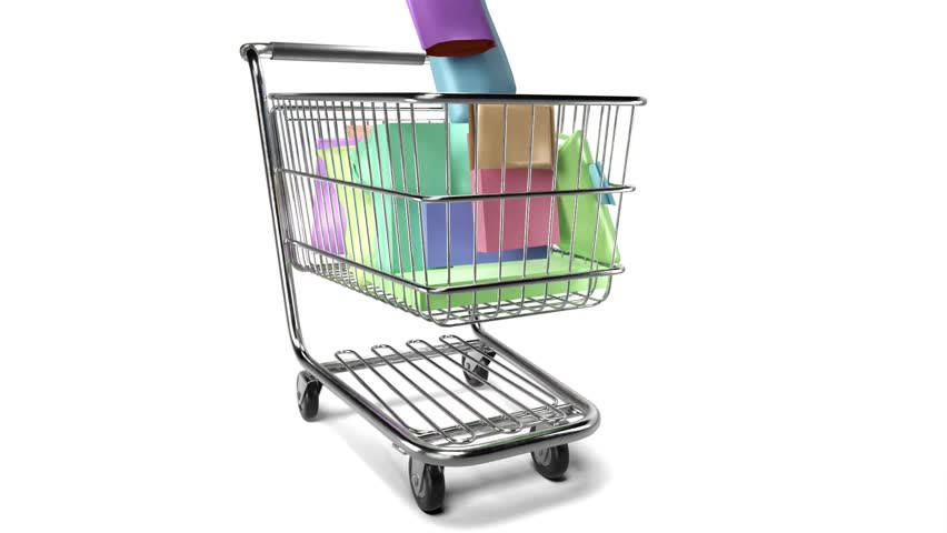 Shopping Cart Png Stock Video Footage | Royalty Free Shopping Cart Png ...