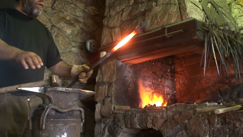 Traditional Forging Stock Footage Video (100% Royalty-free) 1104502 ...