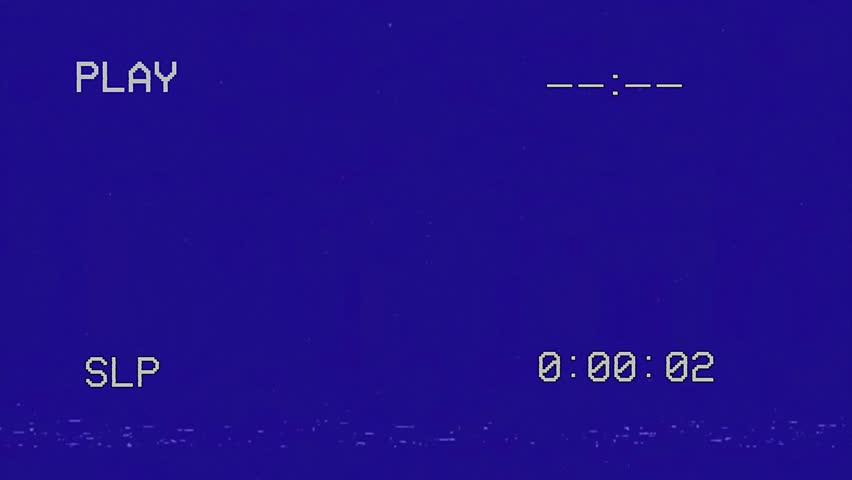 VHS glitches and static noise background. VHS defects, noise and ...