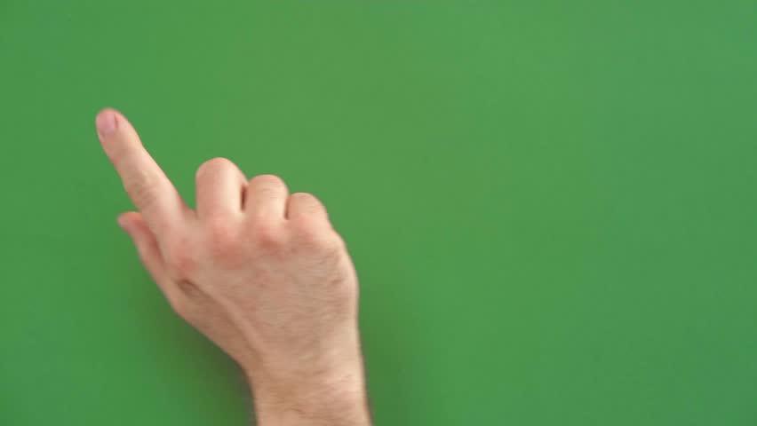 40 gestures set made by female hands and fingers to manage touch screen ...