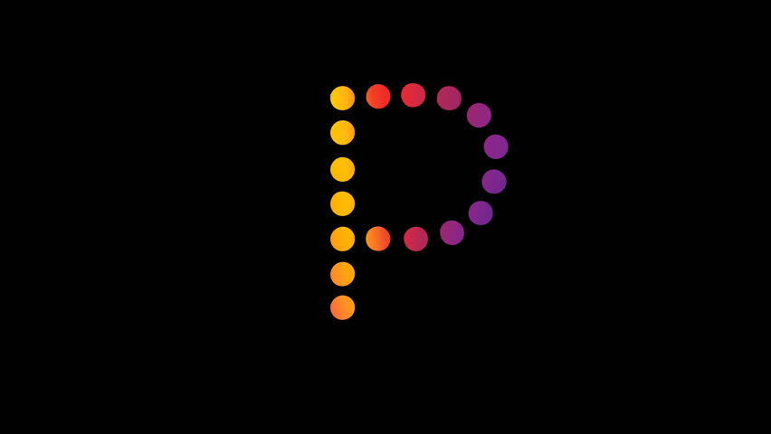 P Power Logo Stock Footage ~ Royalty Free Stock Videos | Pond5