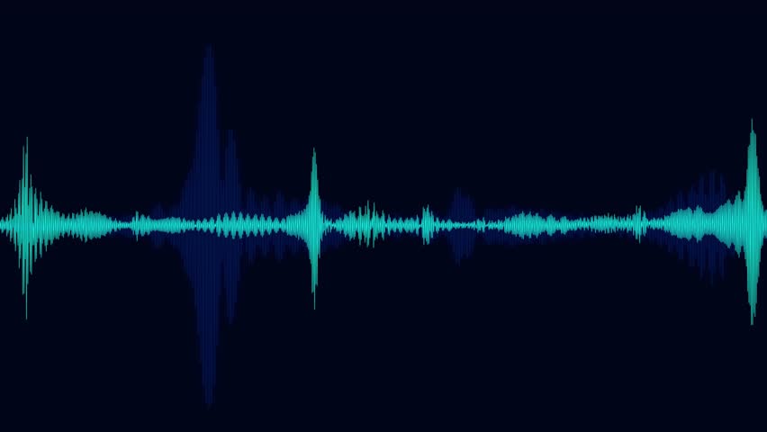 Sound Waves Moving 3d Wallpaper