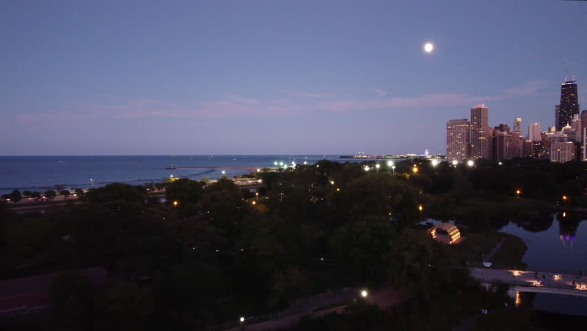 Lincoln Park Chicago Stock Footage ~ Royalty Free Stock Videos | Pond5