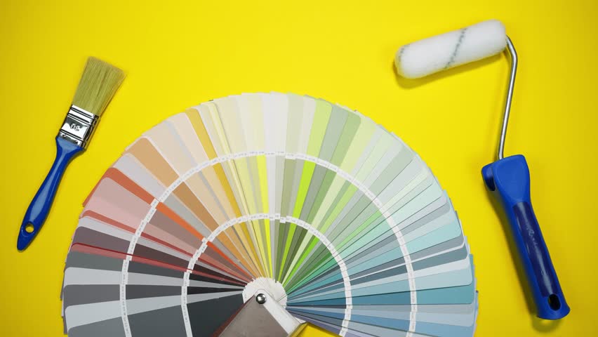 Paint Swatch Stock Video Footage | Royalty Free Paint Swatch Videos | Pond5