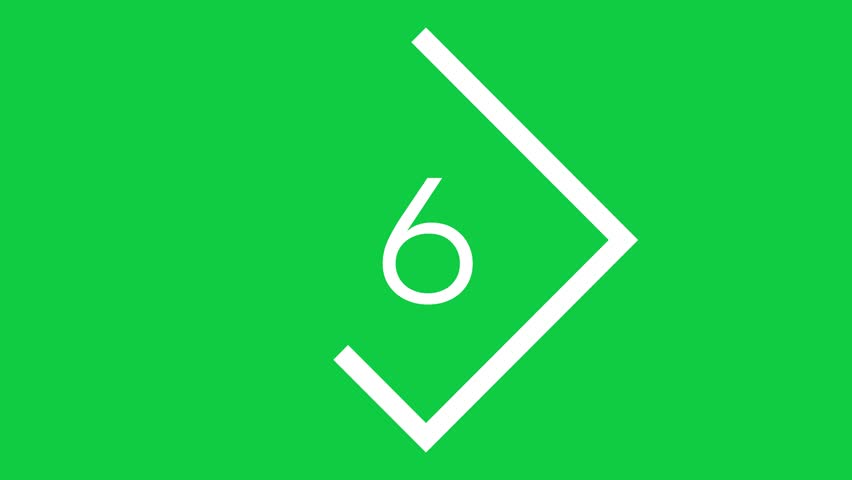 30 Seconds Countdown Timer Animation With Elapsed Diamond Square Effect